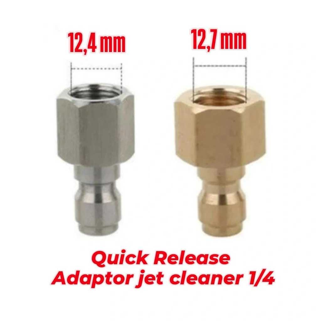 Jual Quick release adaptor jet cleaner 1/4 - Adapter gun jet cleaner ...