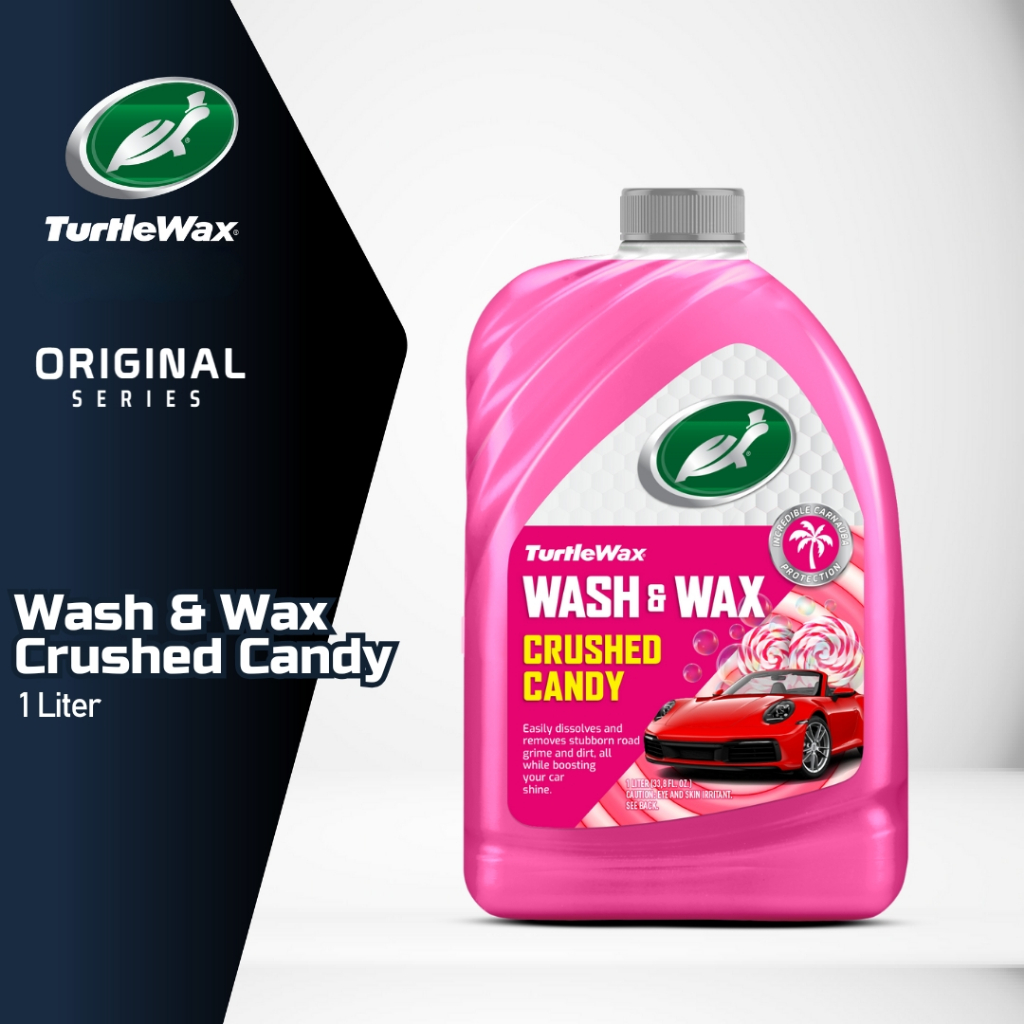 Jual Turtle Wax Wash & Wax Crushed Candy Shampoo Sampo Sabun Cuci Mobil ...