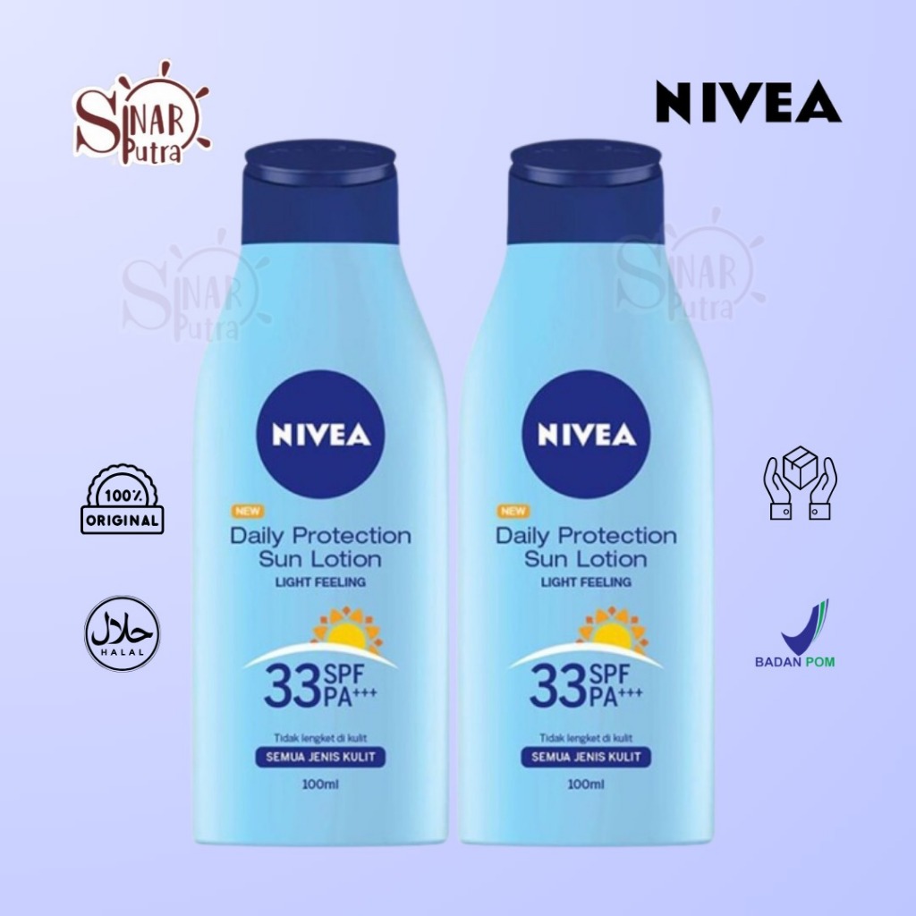 Jual [100ml] Nivea Sun Lotion SPF 33 pa++ | Shopee Indonesia
