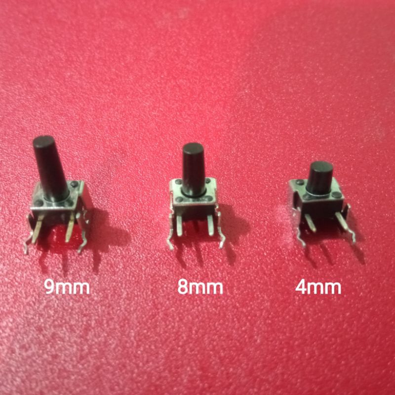 Jual SAKLAR TACTILE SWITCH 2 PIN KAKI MICRO SWITCH PUSH ON BUTTON | Shopee Indonesia