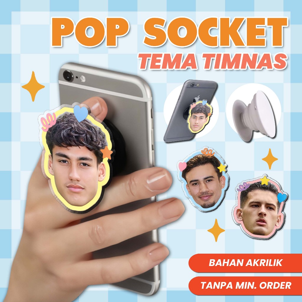 Jual POP SOCKET / GRIPTOK LUCU TEMA TIMNAS - Griptok Lucu | Shopee ...