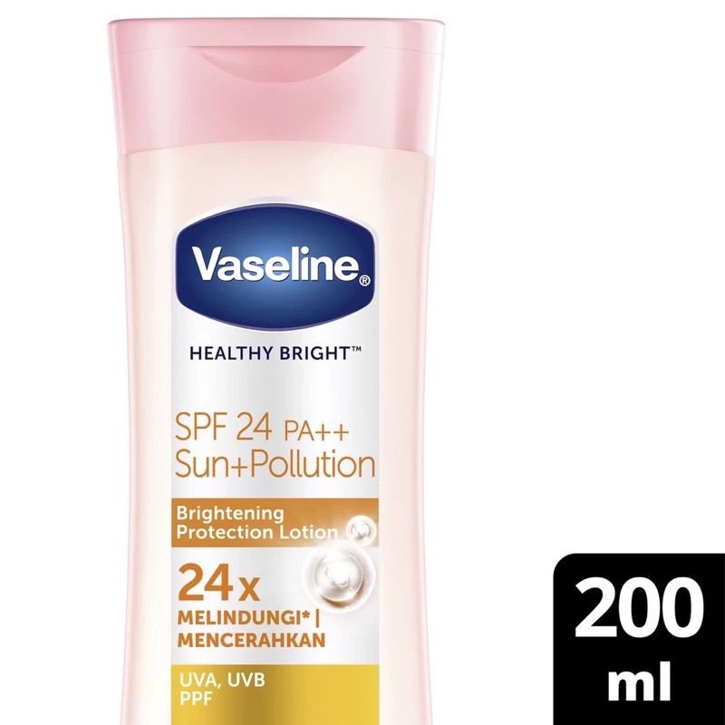 Jual Vaseline Healthy Bright SPF 24 200ml | Shopee Indonesia