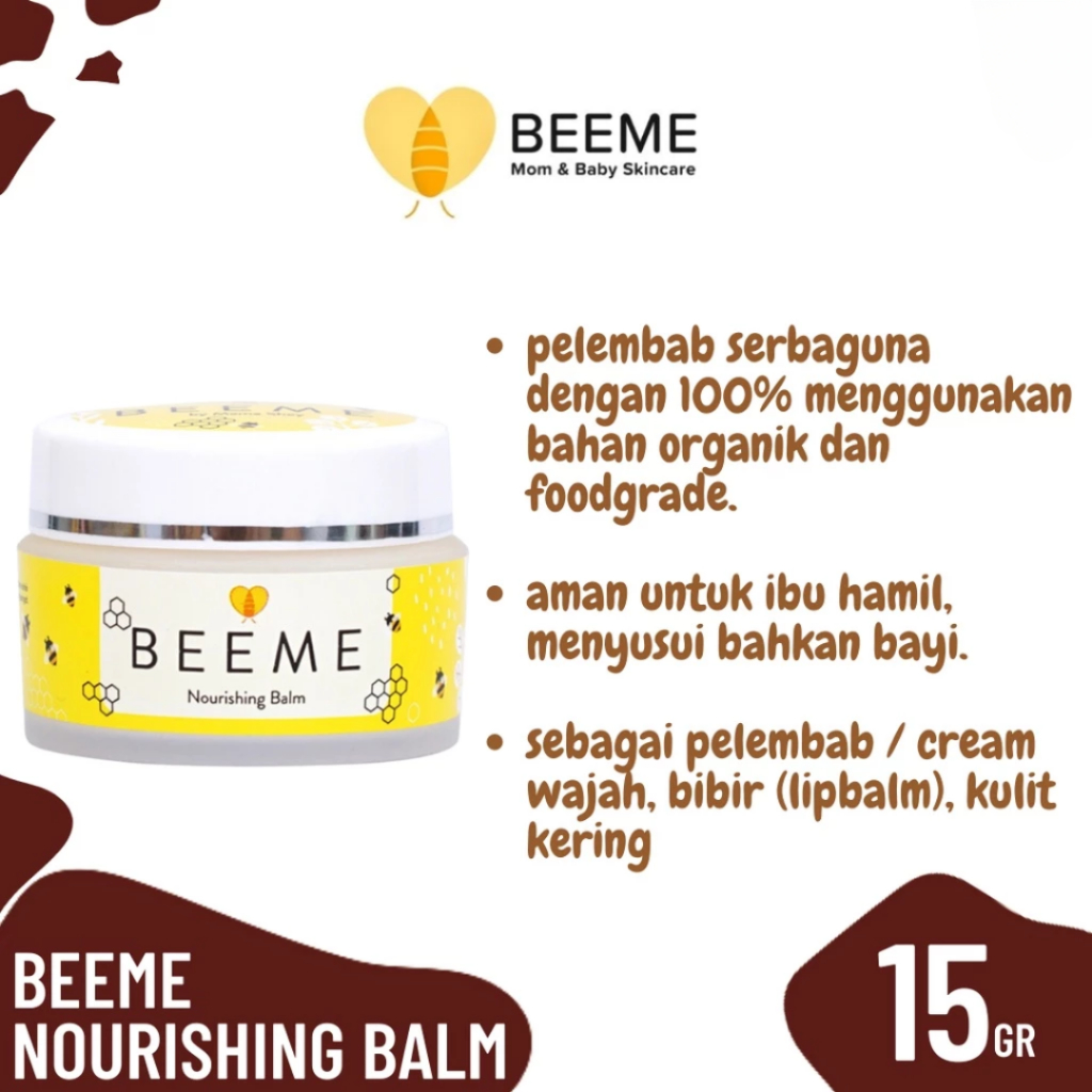 Jual Beeme Nourishing Balm 15gr - Pelembab Kulit - Skin Care Ibu & Bayi ...
