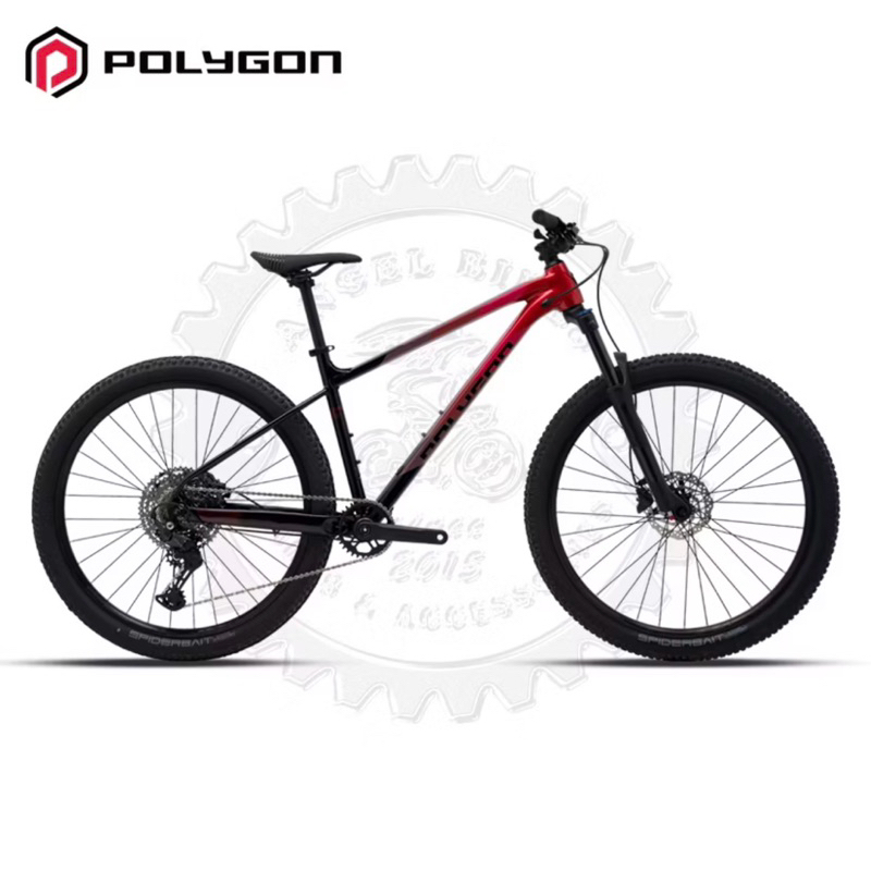 Jual Sepeda Gunung MTB 27.5 Polygon Xtrada 6 LG Black Red 1x11 sp New Series Terbaru Murah Bisa ...