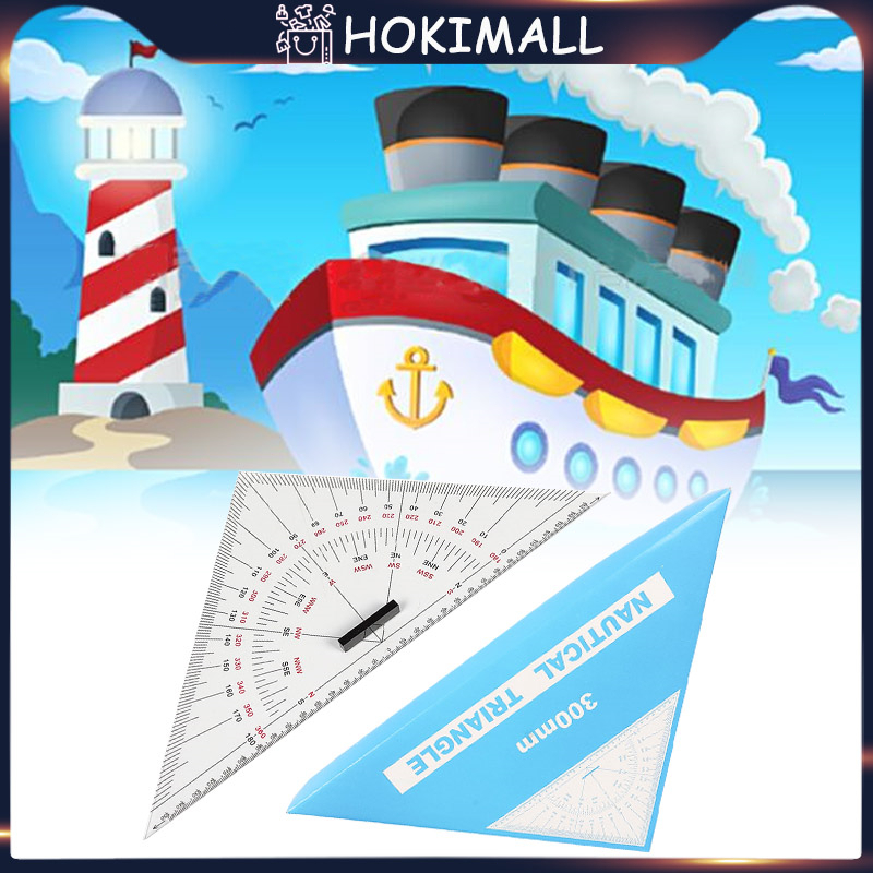 Jual Penggaris Segitiga / Segitiga Bahari /Nautical Triangle 300mm ...