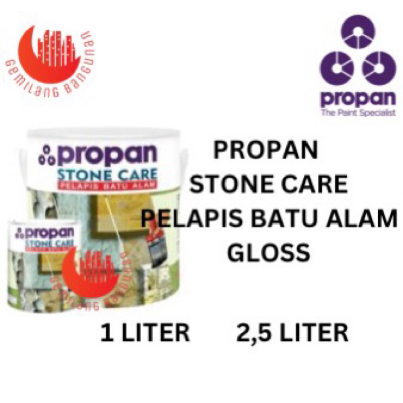 Jual PROPAN Stone Care SC-50 SB GLOSS 1 LITER / Pelapis Batu Alam - SC ...