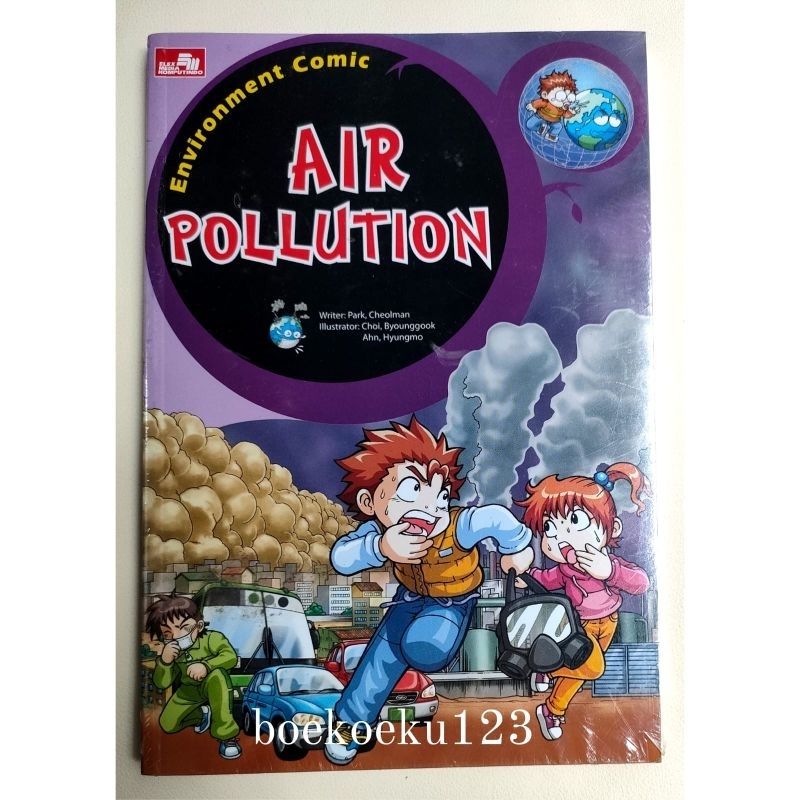 Jual KOMIK PENDIDIKAN ENVIRONMENT COMIC AIR POLLUTION | Shopee Indonesia