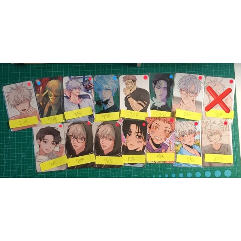Jual [UPDATE READY STOCK‼️ BACA DESKRIPSI‼️] PHOTOCARDS ANIME, GOJO ...