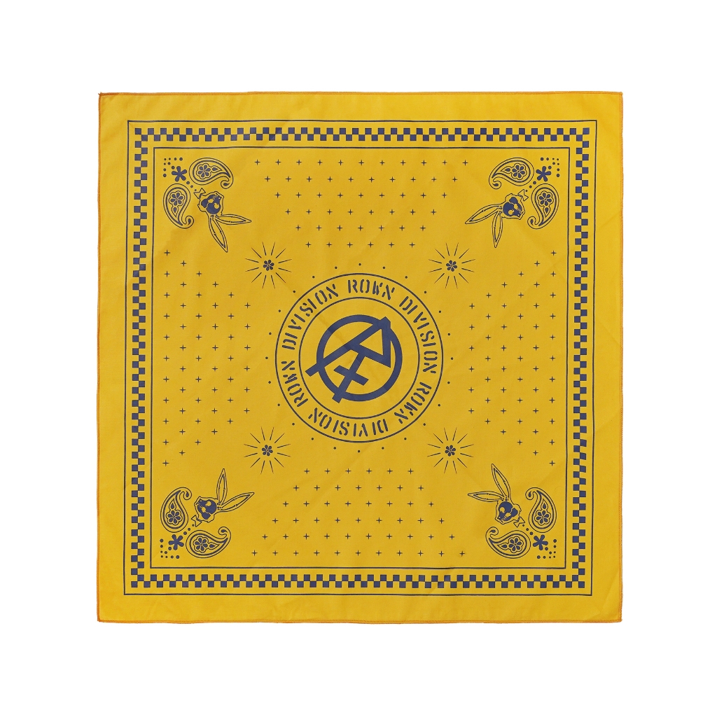 Jual Rown Division Official Bandana - Rowndvsn Slayer Daclan Yellow ...