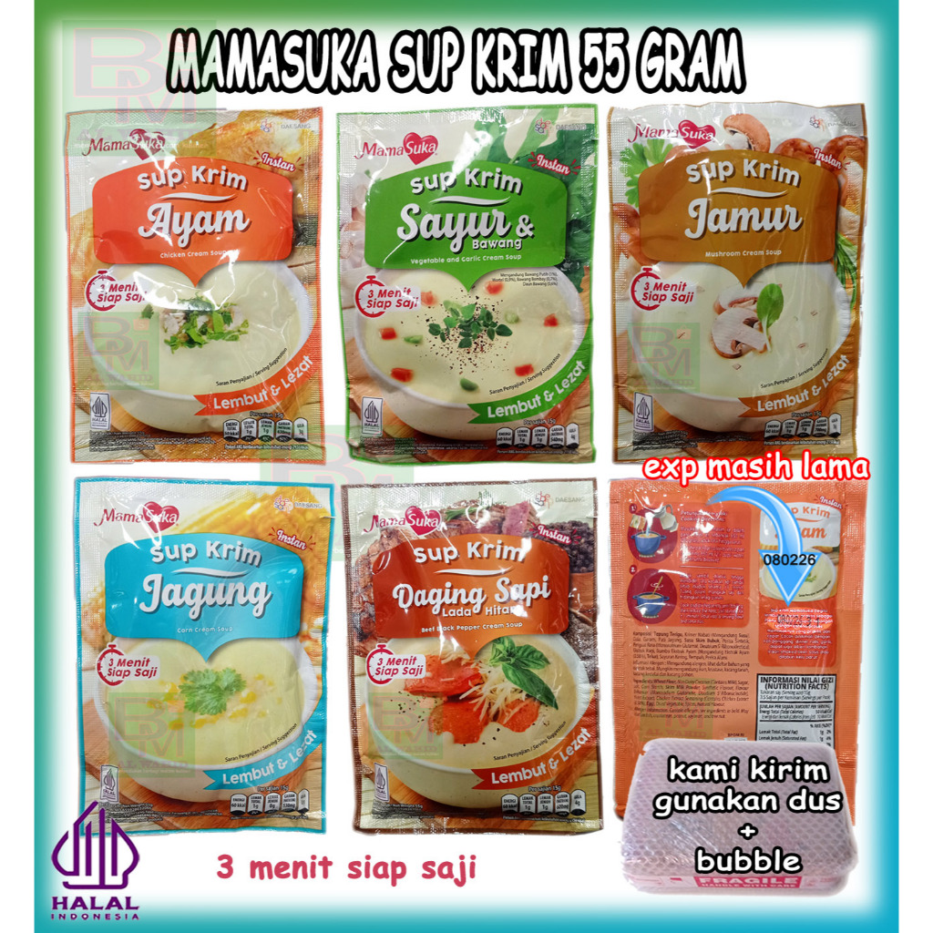 Jual Sup Krim Cream Mamasuka mama suka Kemasan 55 Gram Ready Berbagai ...