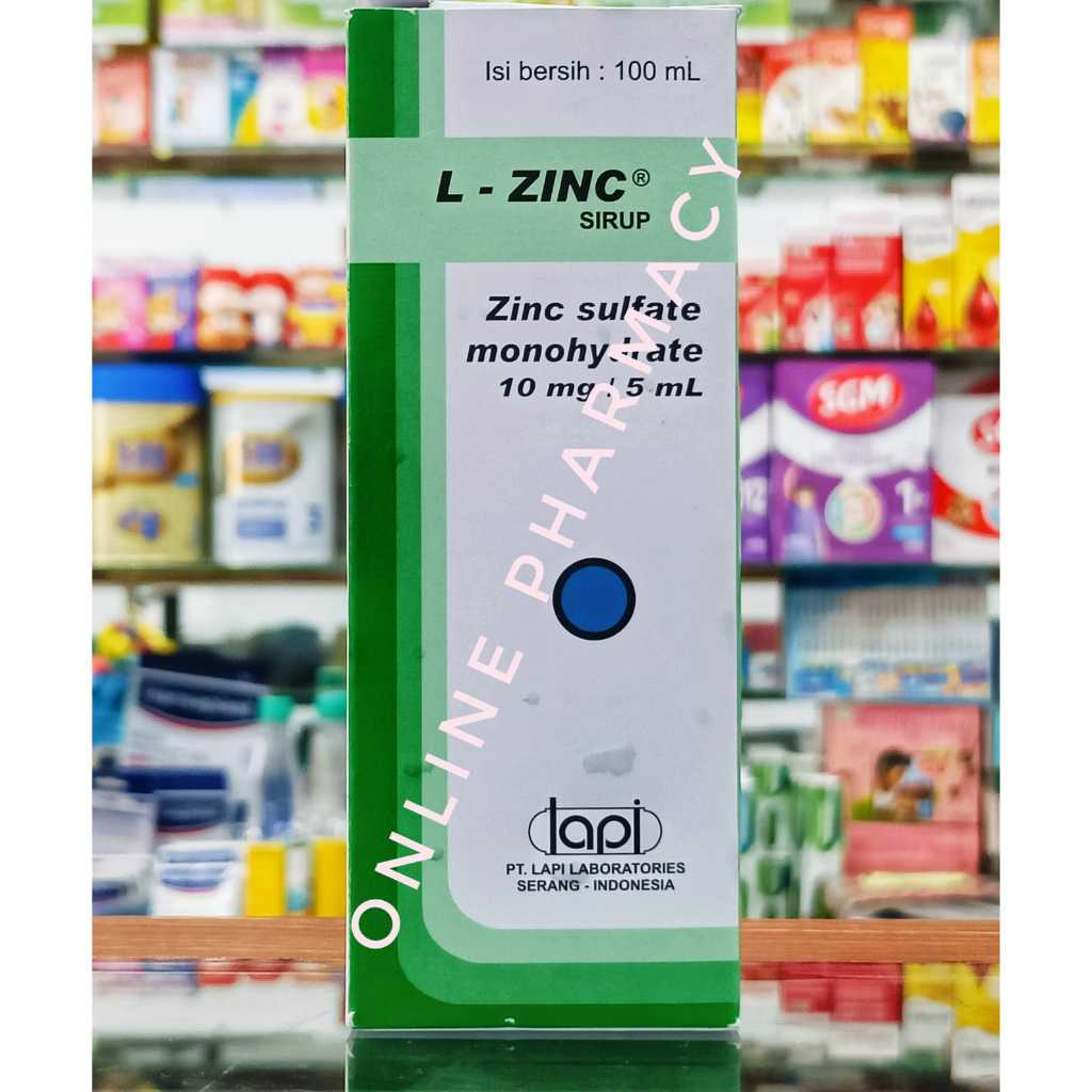 Jual L-Zinc Syrup 100ML | Shopee Indonesia
