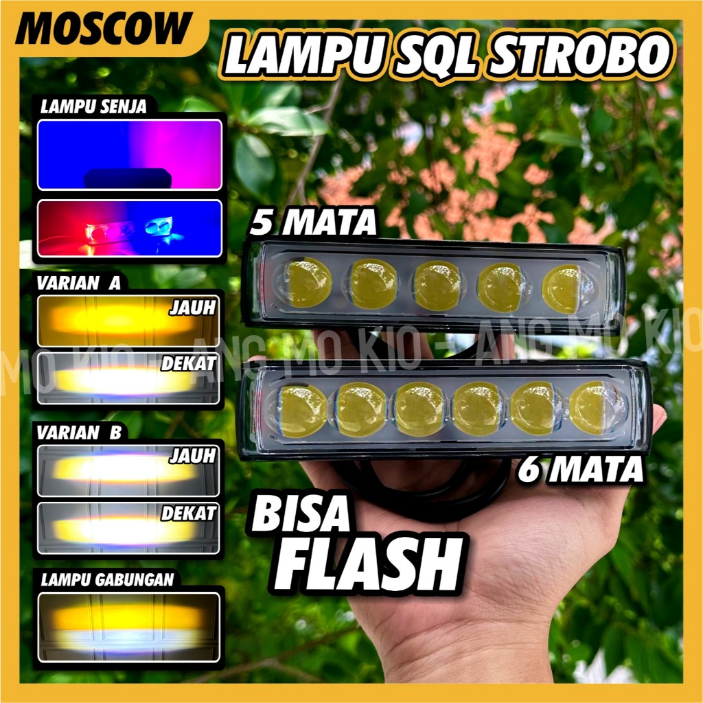 Jual LAMPU TEMBAK / SOROT SQL CREE ANGEL EYE ORIGIMOSCOW POWER 18W ARUS ...