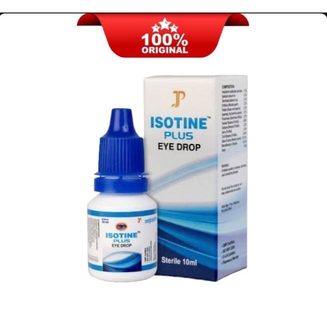 Jual Isotine PLUS eye drop, tetes mata katarak, glaukoma, miopia impor ...