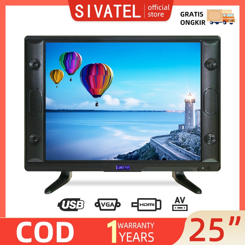 Jual Sivatel LED Monitor 25inch Layar Komputer PC/HDMI/VGA 60HZ Gaming ...
