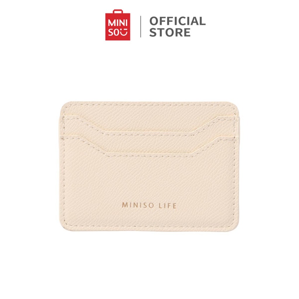 Jual Miniso Women’s Card Holder Dompet Wanita Stylish Wallet 3 Slot ...