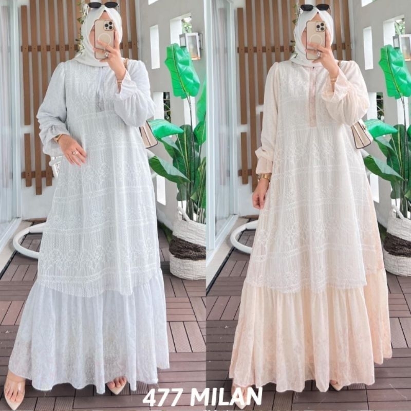 Jual Soraya Dress Brokat Simple | Shopee Indonesia