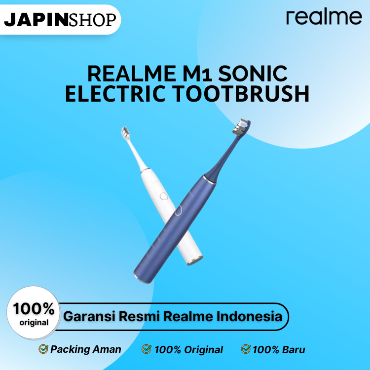 Jual Sikat Gigi Elektrik Realme M1 Sonic Electric Toothbrush | Shopee Indonesia