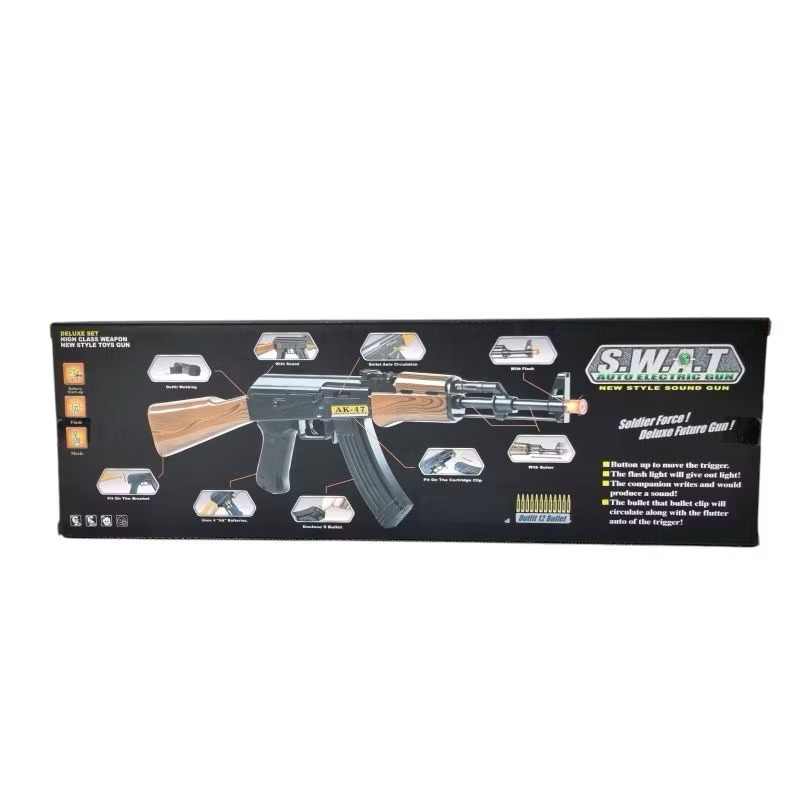 Jual Mainan Senapan Ak-47 12pcs Peluru Selongsong 833-10 Ada Suara ...