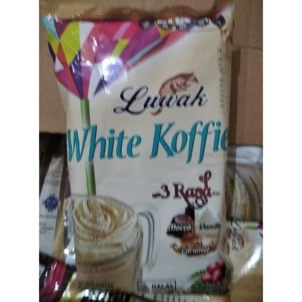 Jual Luwak White Koffie 3 Rasa 10 Sachetsx20g | Shopee Indonesia