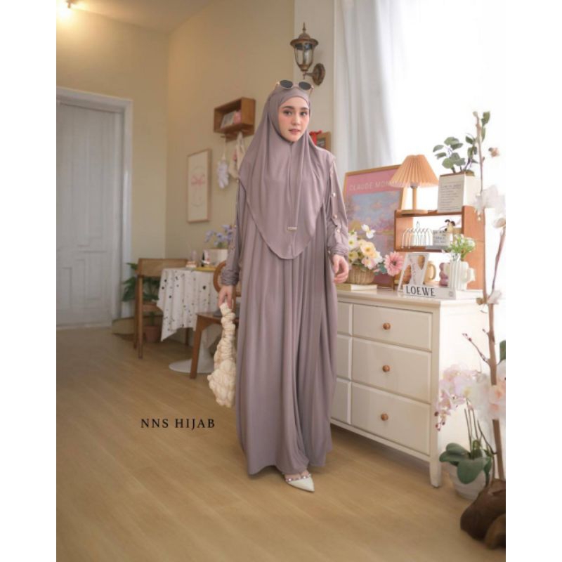 Jual RASHIQA ABAYA BY NNS HIJAB | Shopee Indonesia