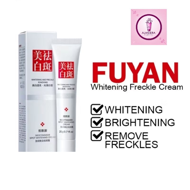 Jual FUYAN whitening freckle cream remove dark spots | Shopee Indonesia