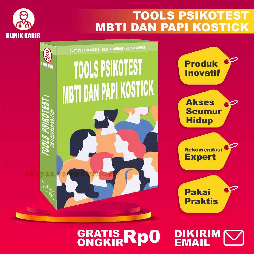Jual TOOLS PSIKOTES - Alat Tes Rekrutmen MBTI dan PAPI KOSTICK ...