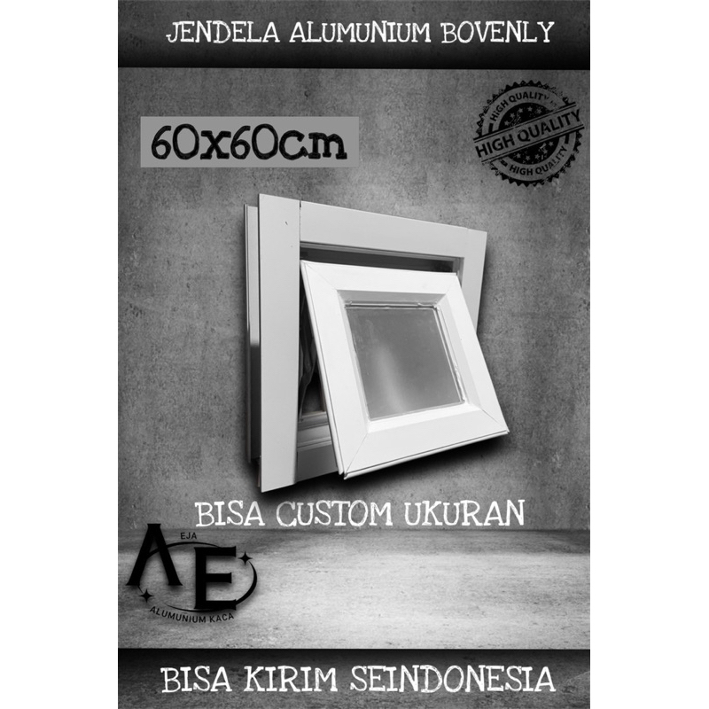 Jual JENDELA ALUMUNIUM BOVENLY 60x60cm | Shopee Indonesia