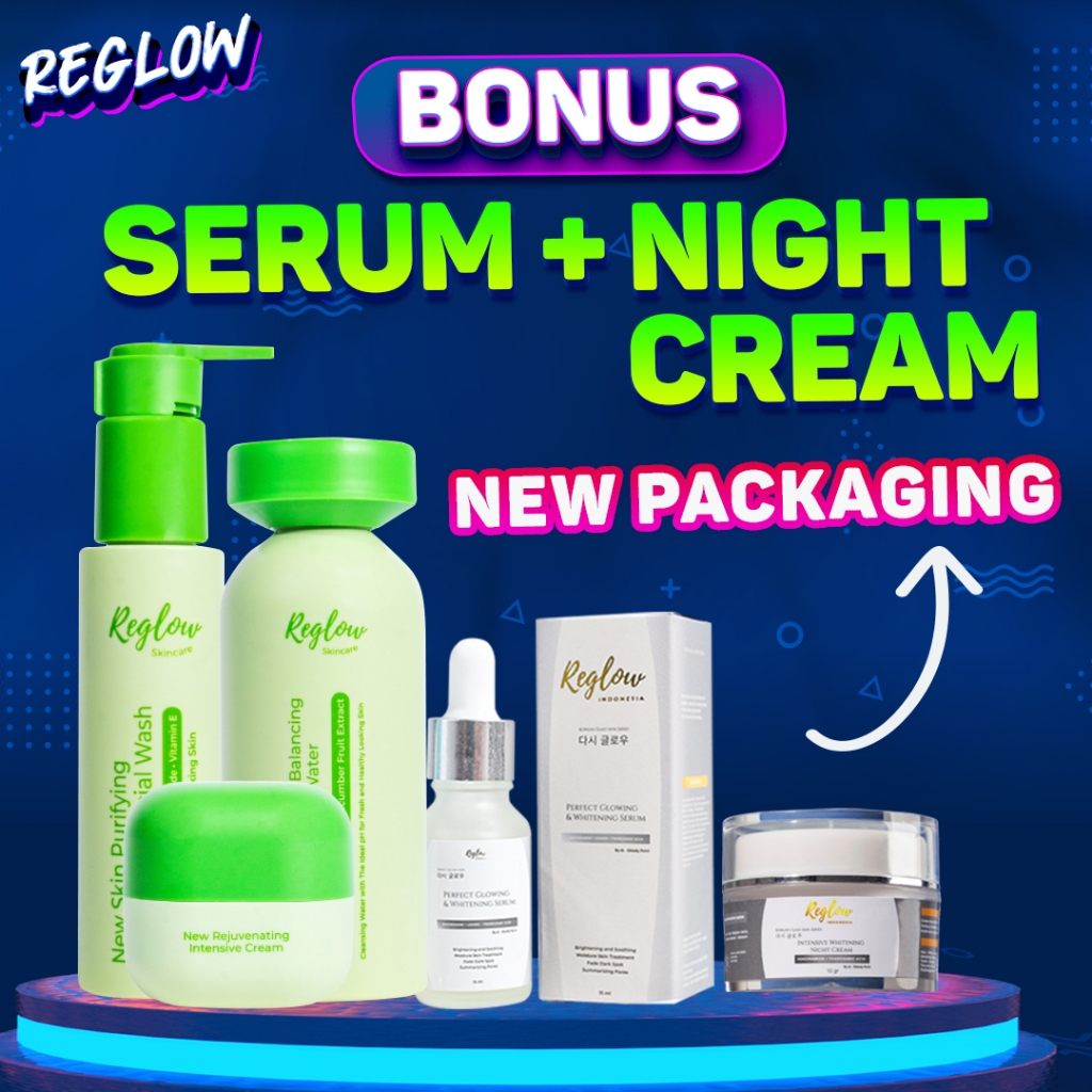 Jual [KEMASAN BARU] Reglow Glowing Skin Treatment Skincare Original ...
