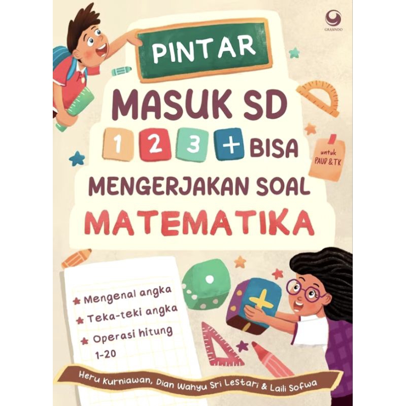 Jual Buku Pintar Masuk SD Bisa Mengerjakan Soal Matematika Untuk PAUD ...