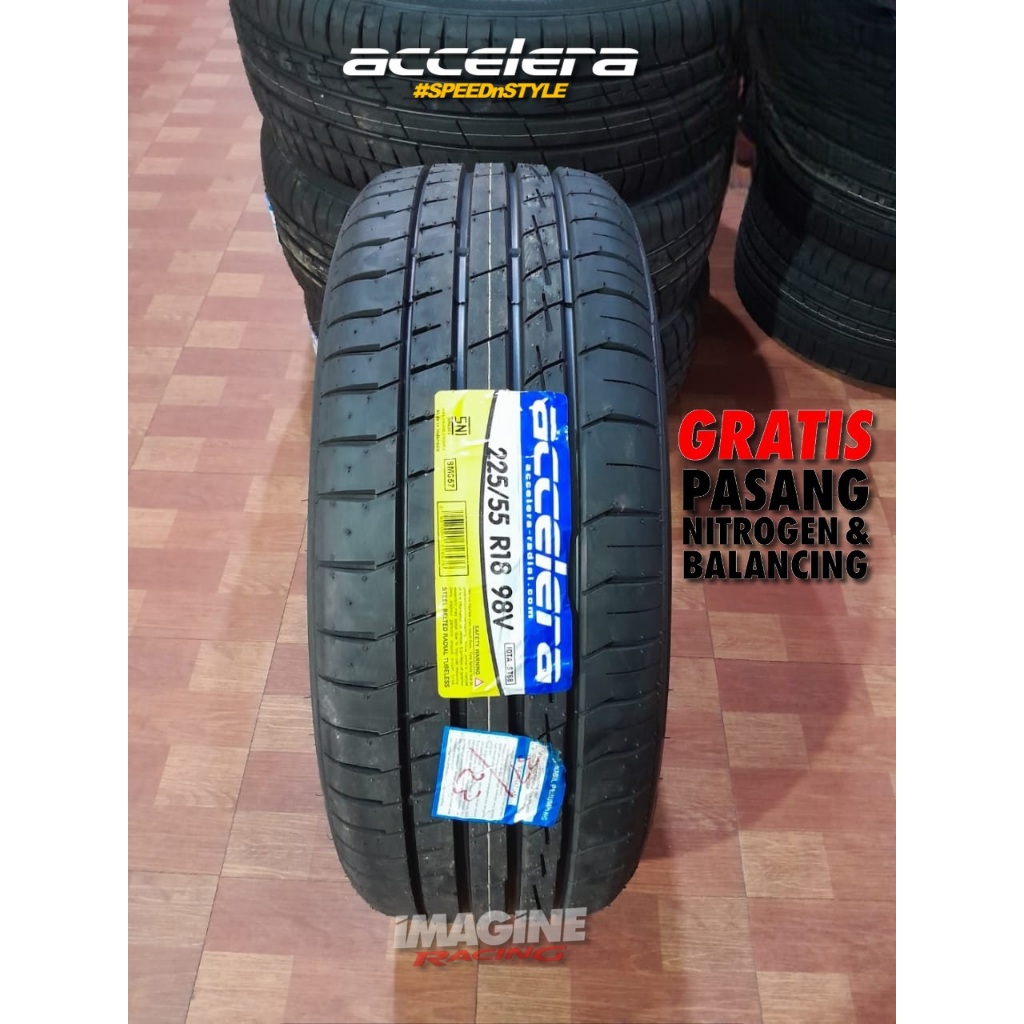 Jual Ban standar mobil ukuran 255 55 R18 merek accelera iota ST68 cocok ...