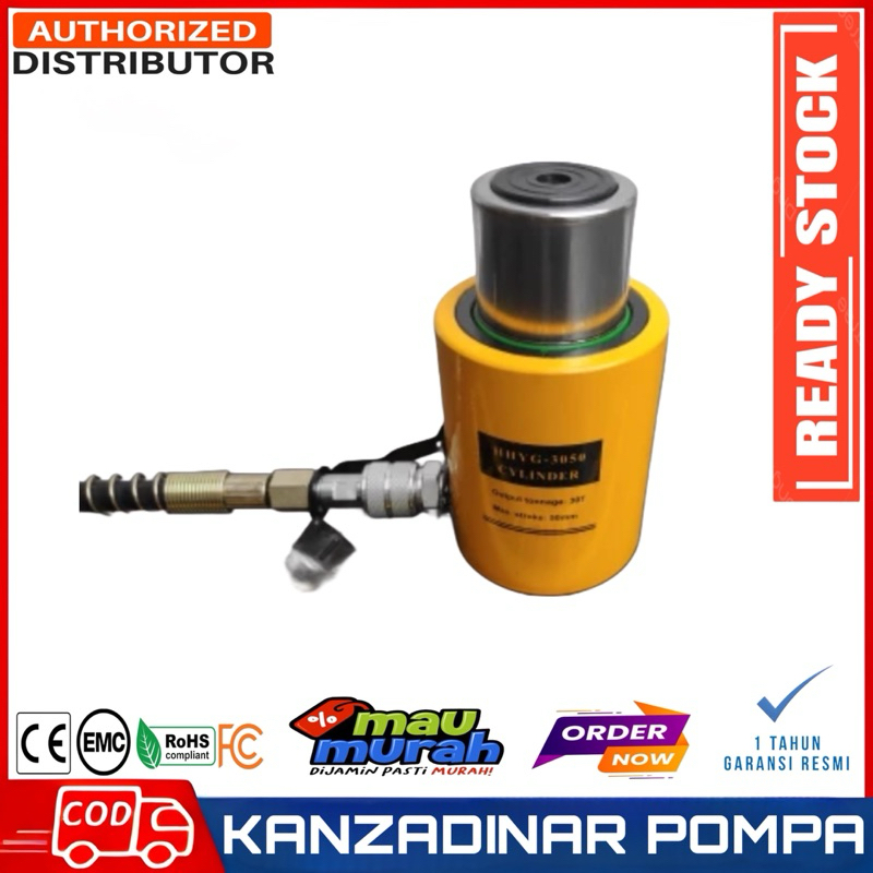 Jual 30 Ton 50mm Single Hydraulic Cylinder Silinder Hidrolik BARTON | Shopee Indonesia