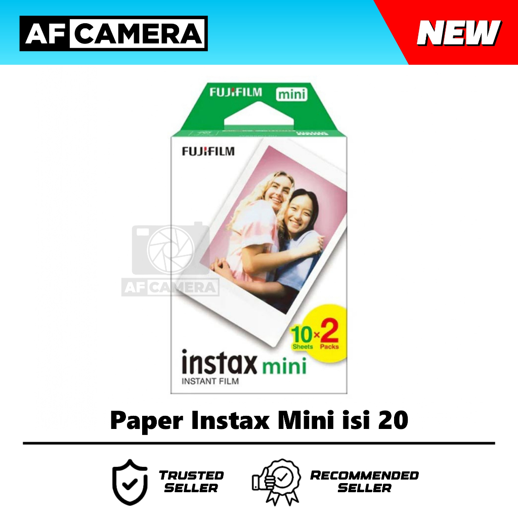 Jual Fujifilm Paper Instax Mini Plain Polos Isi 20 Lembar TwinPack ...