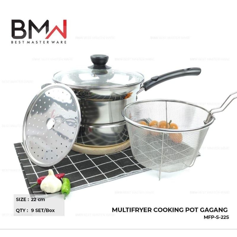 Jual Panci Multifyer Cooking Pot 22cm | Shopee Indonesia