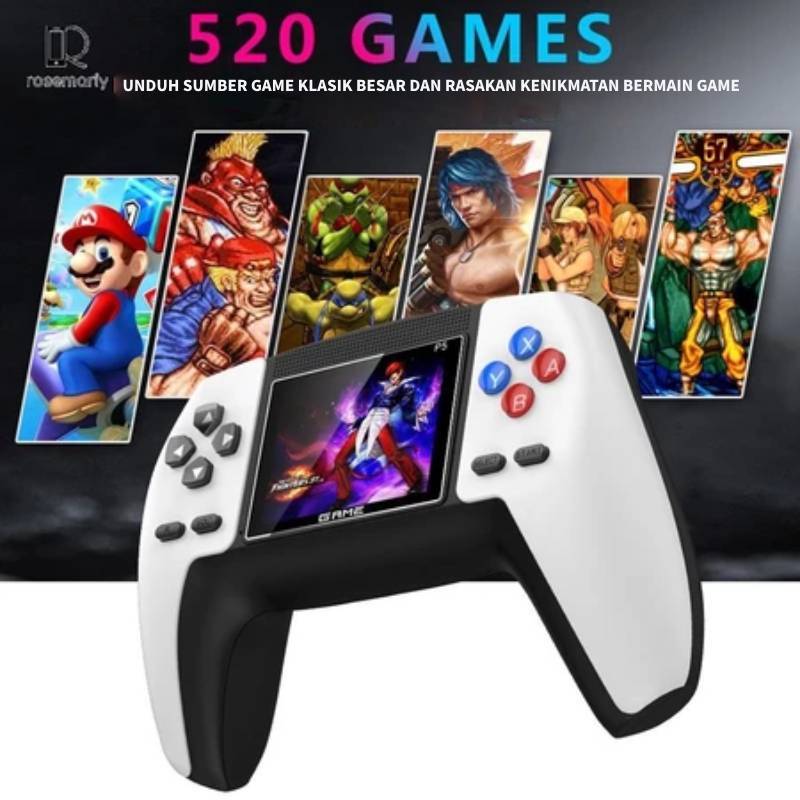 Jual Game Boy TERBARU P5 Mini Retro Mini Portabel Series Console 520 in ...