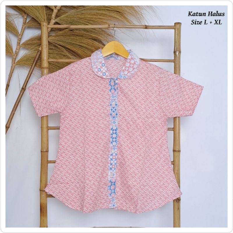 Jual Blouse Batik Remaja Blouse Batik blouse Pendek terlaris kemeja ...