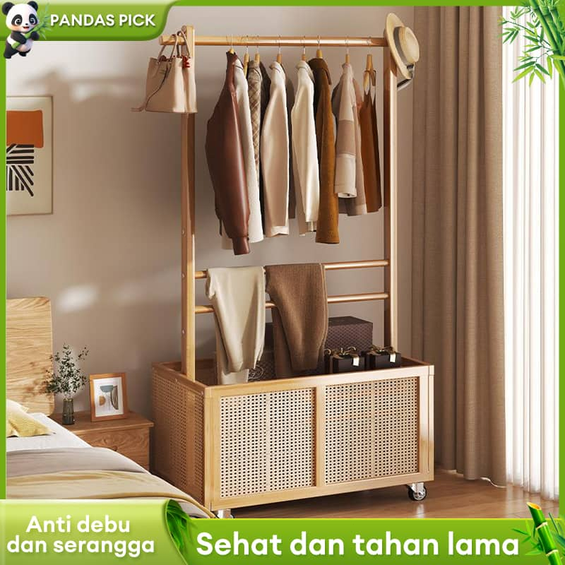 Jual Stand Hanger Lipat Rak Baju Rak Pakaian Stand Hanger Triangle ...