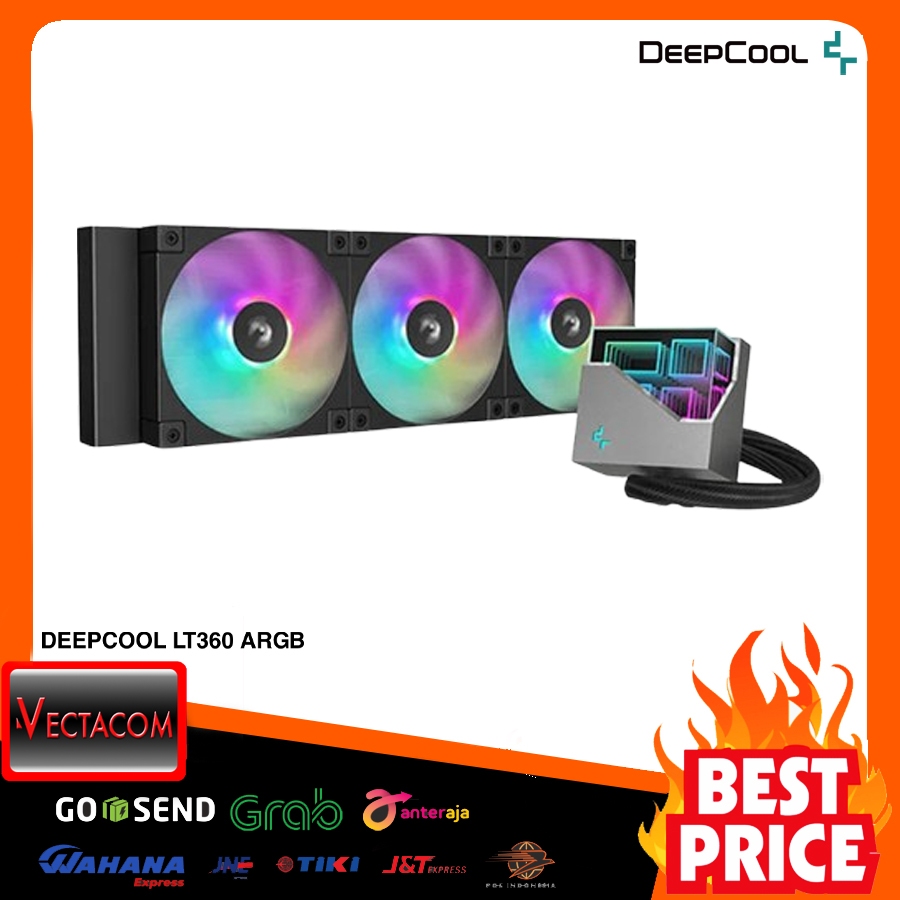 Jual CPU Liquid Cooler Deepcool LT360 ARGB 360mm | Shopee Indonesia