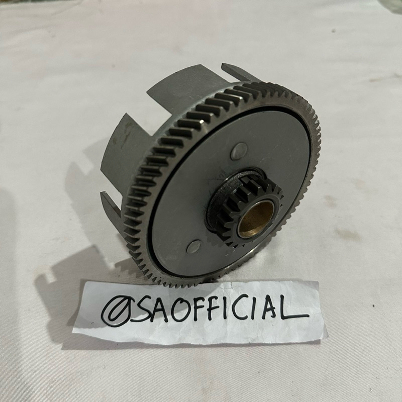 Jual (BARU) kopling House Assy Rumah Kampas Kopling Gigi Sekunder Yamaha RX RX100 RX 100 DT 100 ...