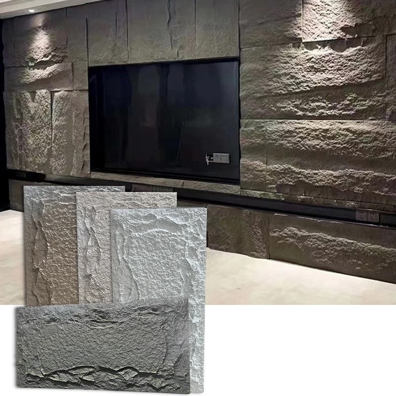Jual Wallpaper panel PU Stone Rock Panel Batu Dinding Motif Batu Alam ...