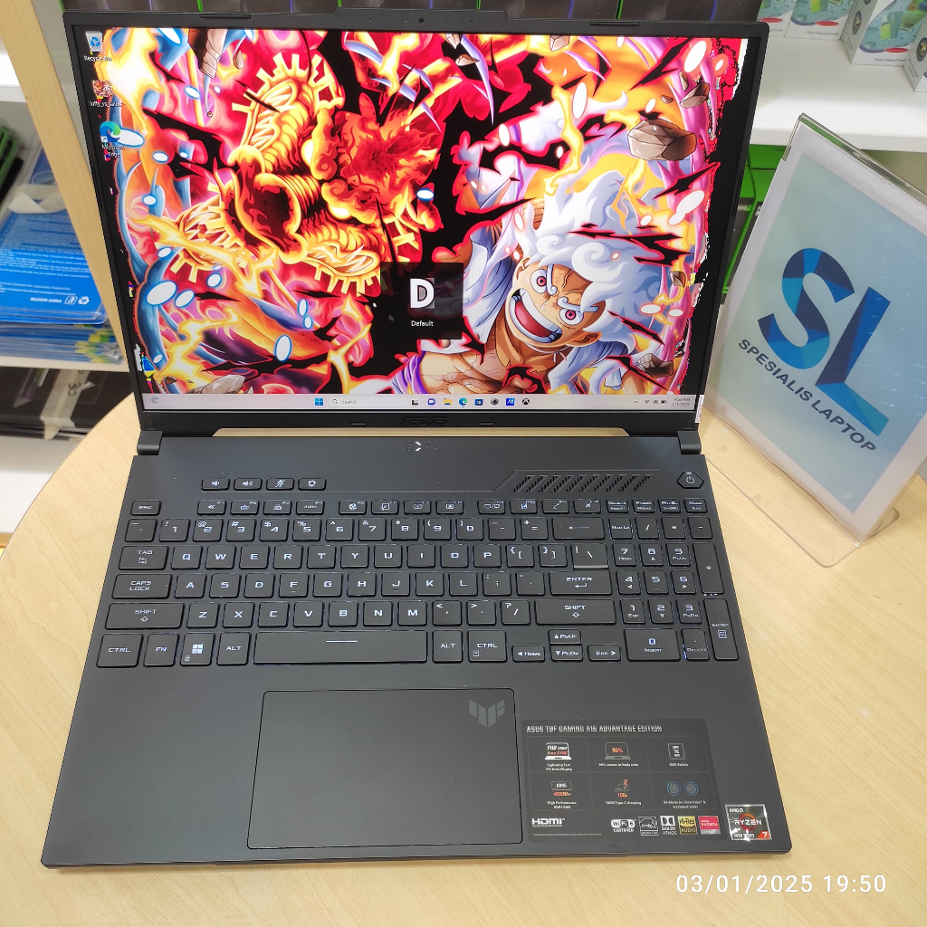 Jual ASUS TUF A16 Advantage FA617NS RYZEN 7 7735HS RAM 32GB DDR5 1TB ...