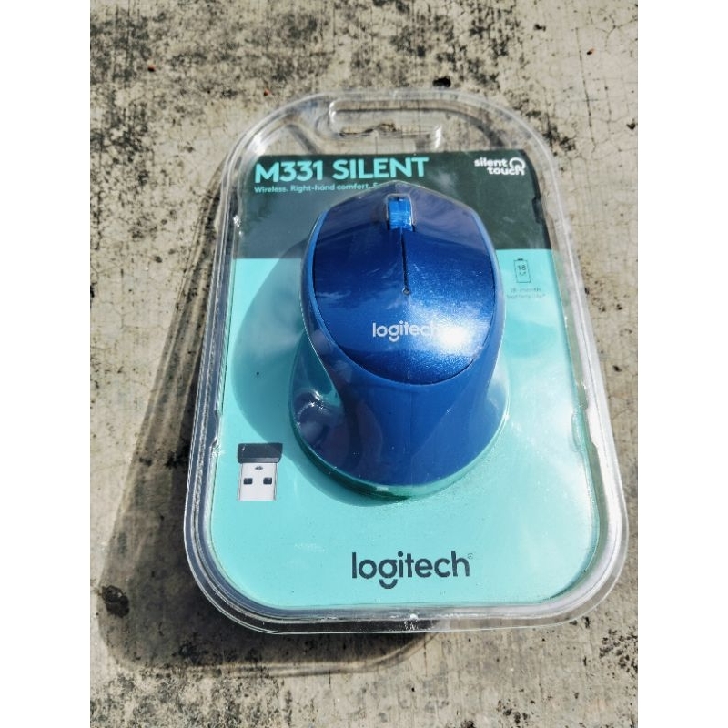 Jual Mouse silent touch Logitech M331 silent original | Shopee Indonesia