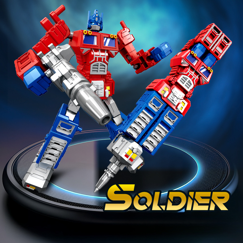 Jual [station] Mainan Anak Robot Deformasi Pen Perlengkapan Belajar ...