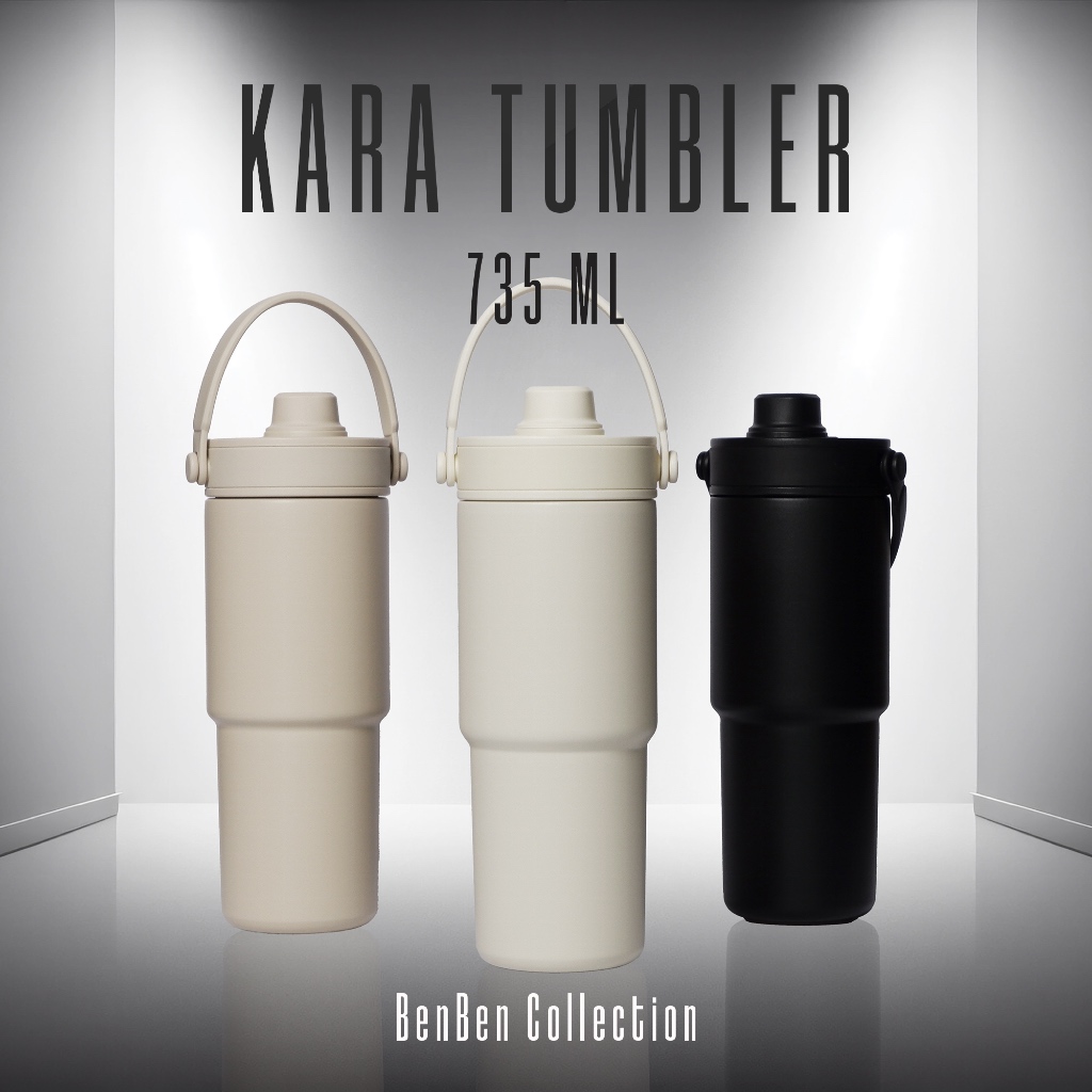 Jual KARA TUMBLER SUS316 CERAMIC COATING 735ML ELEGANT THERMOS HOT COLD ...