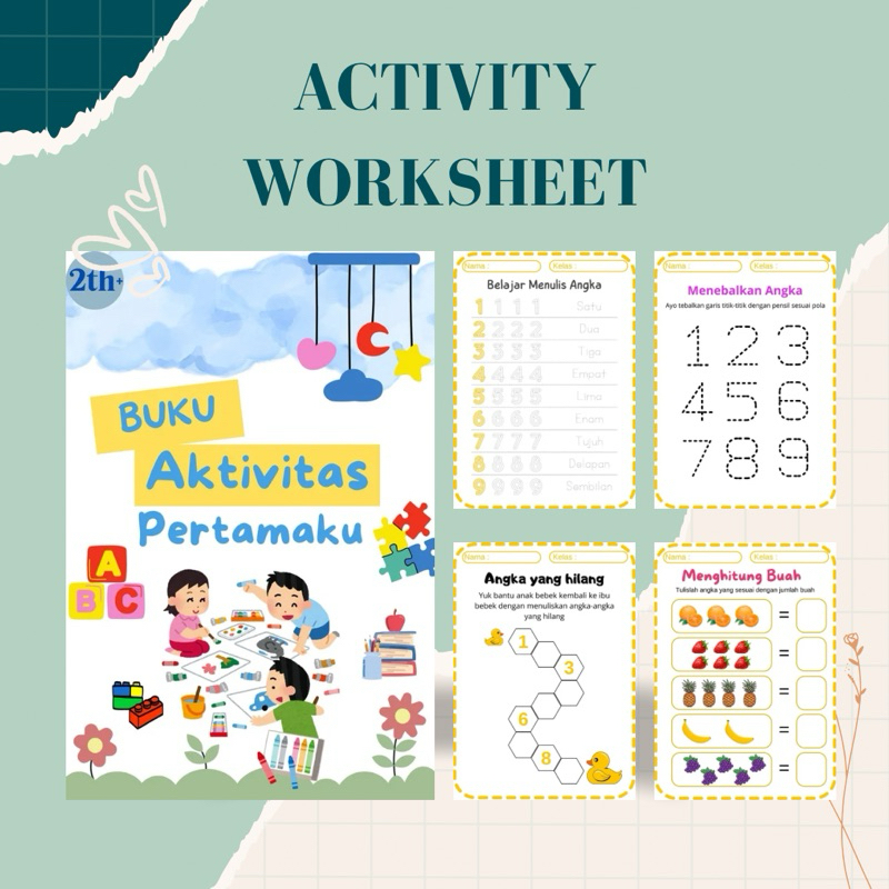 Jual TMN DIGITAL FILE [PDF] PRINTABLE Worksheet Anak | Bisa Print ...