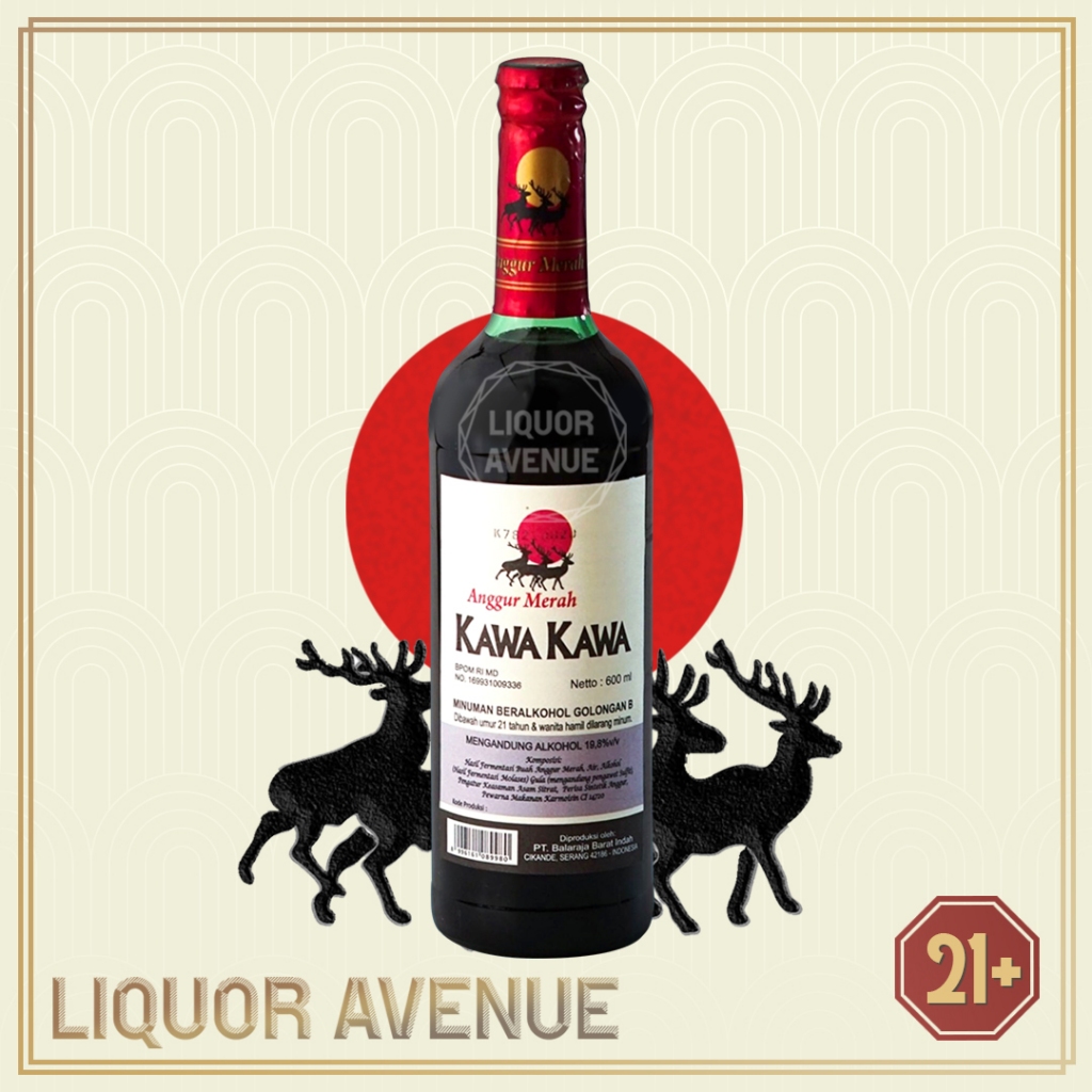Jual KAWA KAWA Anggur Merah 600ml | Shopee Indonesia