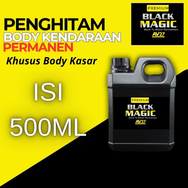 Jual Black Magic Penghitam Body motor dan TRIM PLASTIK BLACK MAGIC ...