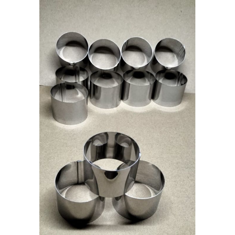 Jual ring cutter mini,pemotong kue ukuran 4cm x 2,5cm,4x2cm,5x2 cm ...