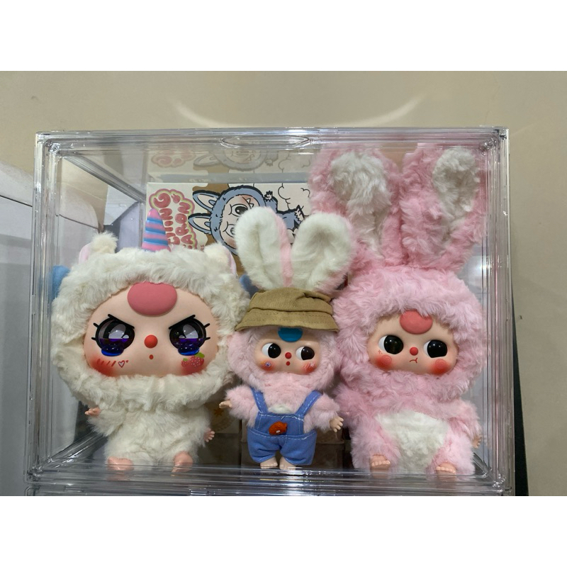Jual Original Baby Three Macaroon Zodiac Rabbit Bunny Pink Ready ...
