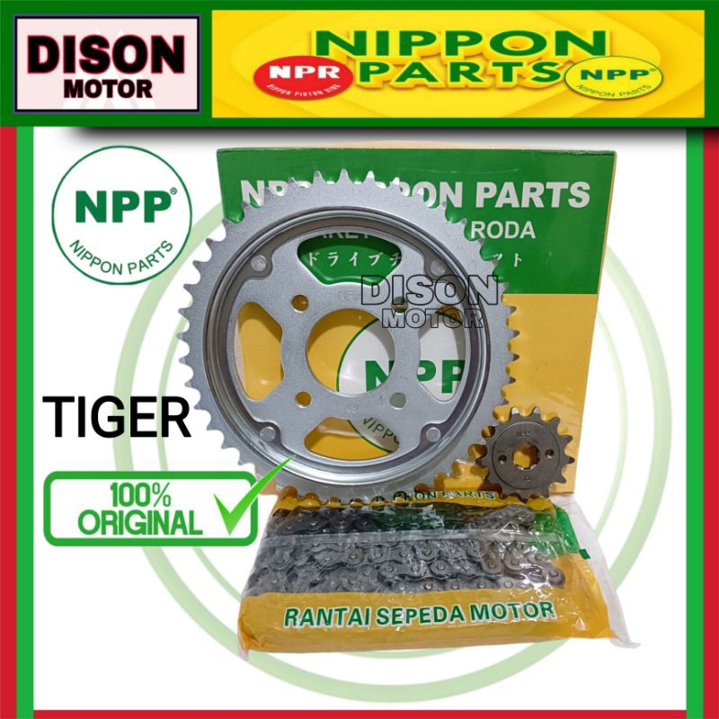 Jual Gir set npp tiger original girset gear set tiger NPP | Shopee ...