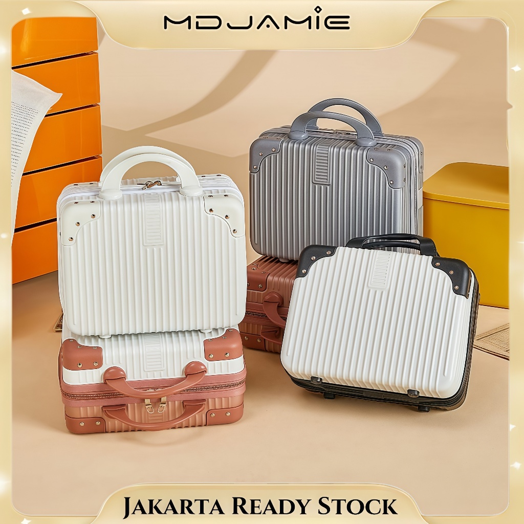 Jual Mdjamie Koper 14 inch Mini Beauty Case tas 12 inch make up koper ...